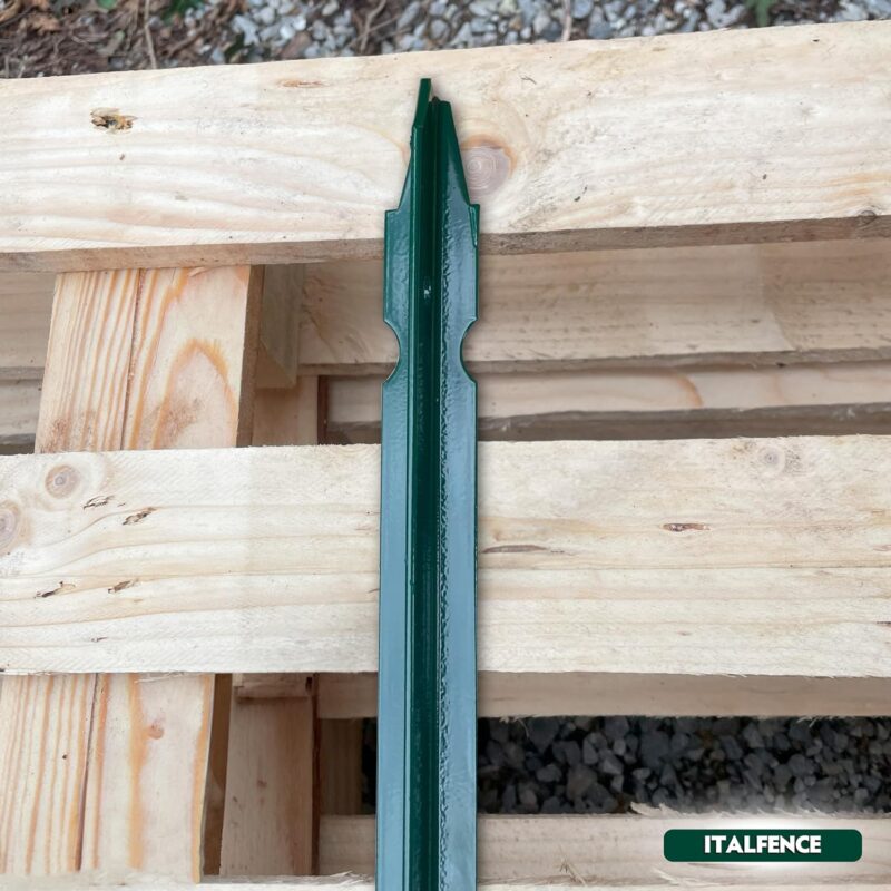 Pali a T plastificati verde – Italfence